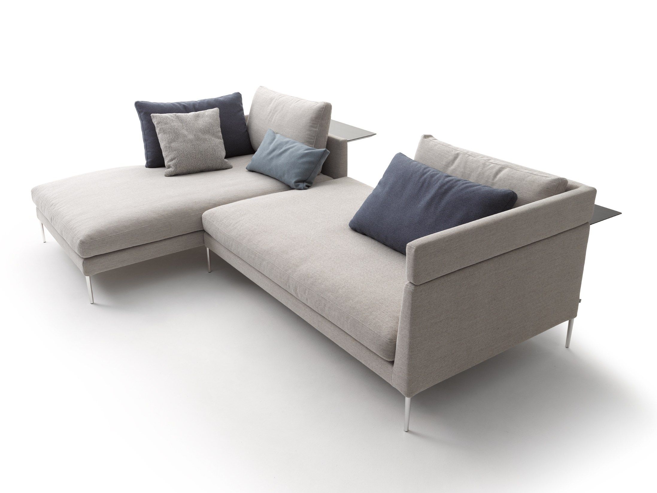 PILOTIS | Sofa mit Récamiere Kollektion Pilotis By COR Design Metrica