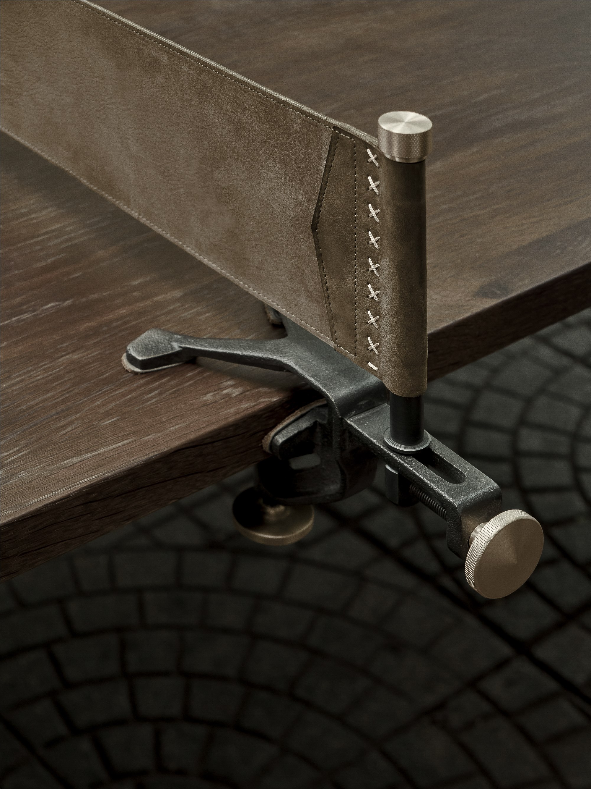 Ping pong table Rectangular oak and cast iron ping pong table By ...