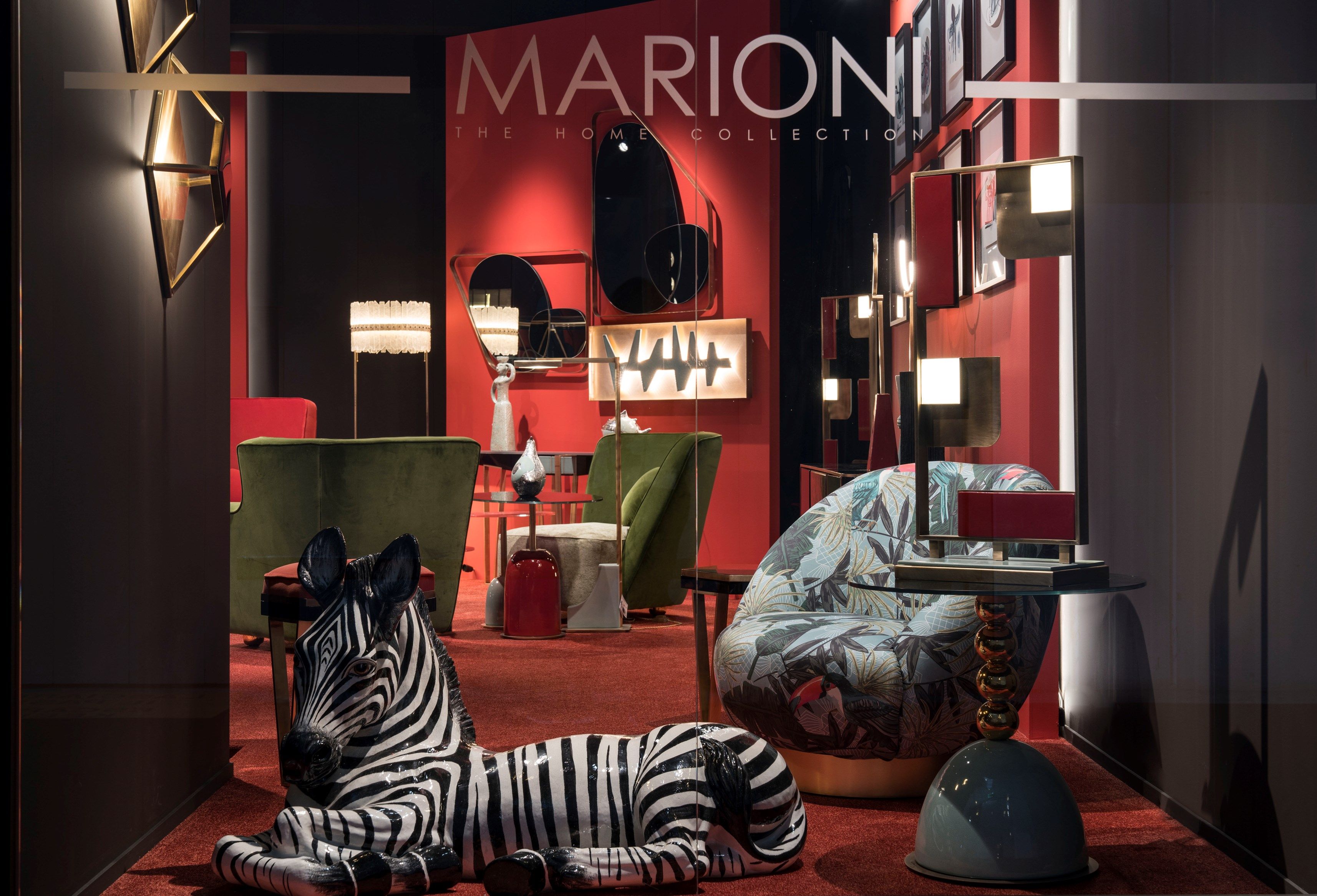 PINS WITH SPHERES Coffee table By MARIONI | design Piero Angelo Orecchioni