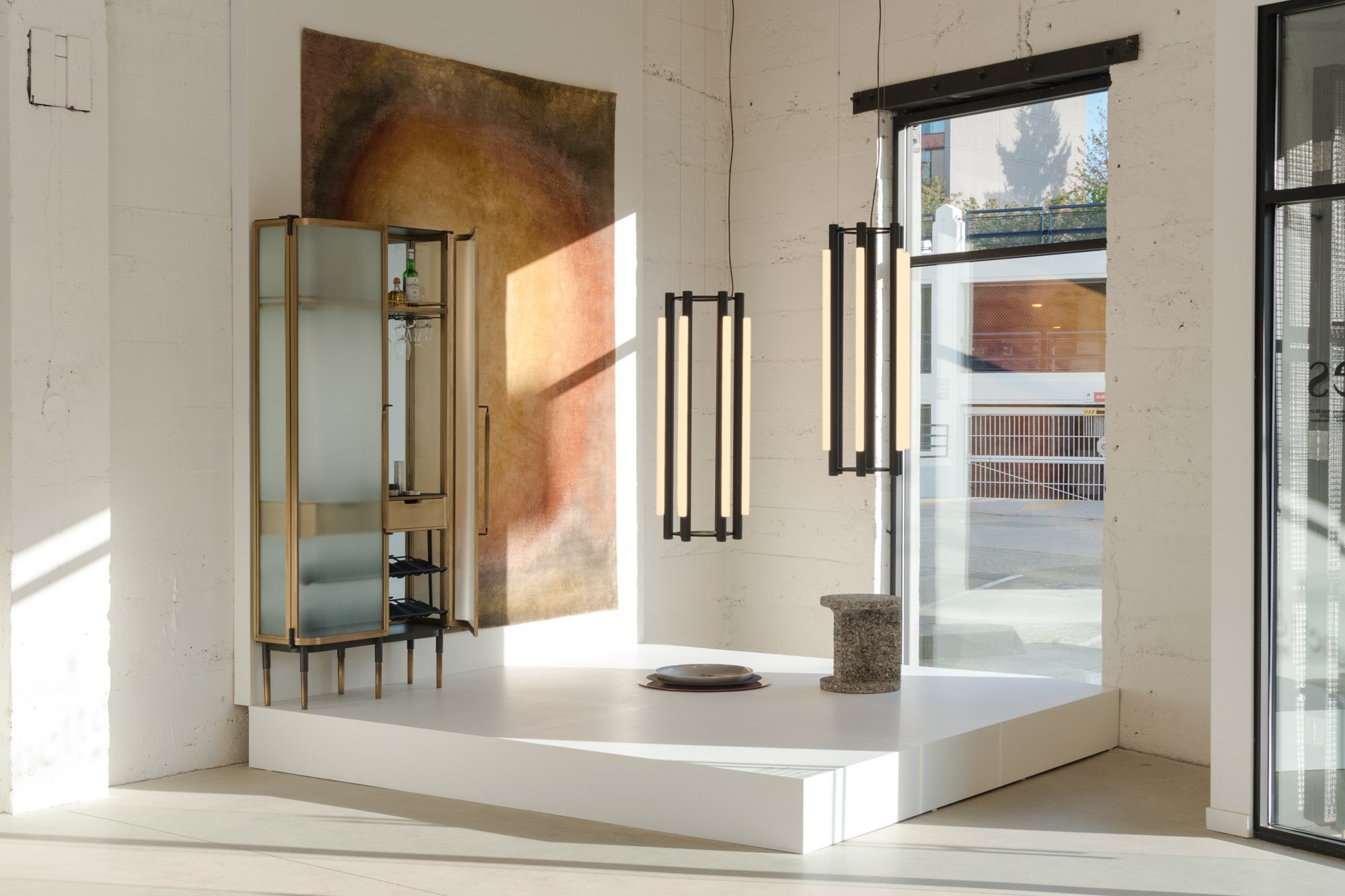 LED aluminium and acrylic pendant lamp PIPELINE CHANDELIER 4 Pipeline ...
