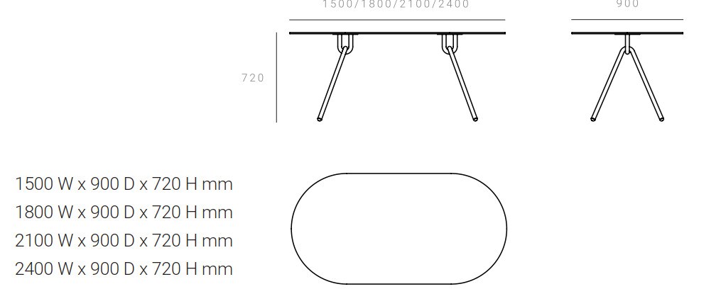 PIPER | Dining table By DesignByThem design Sarah Gibson, Nicholas ...