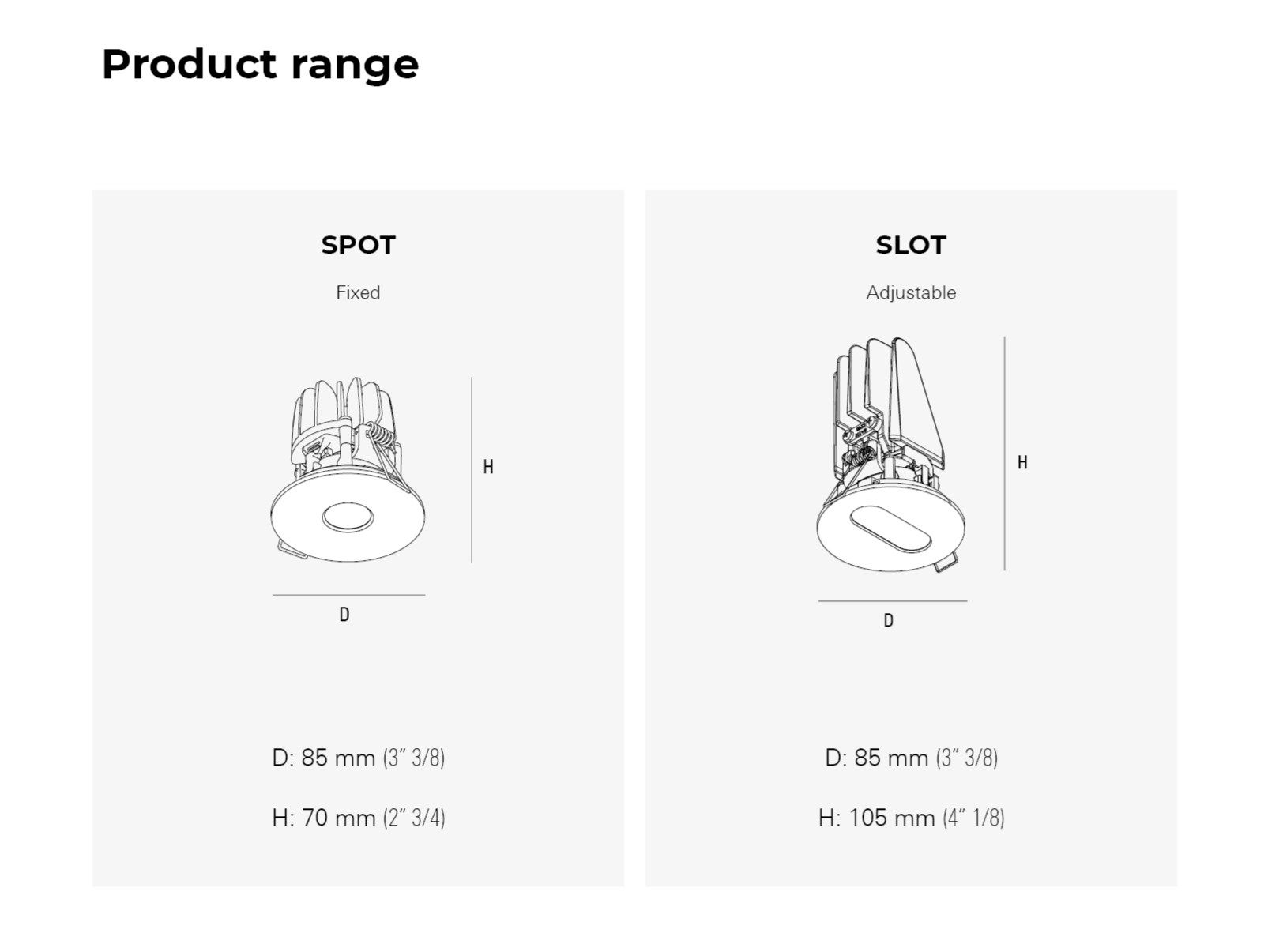 PIPES R SPOT/SLOT spot By Intra lighting design Serge & Robert Cornelissen