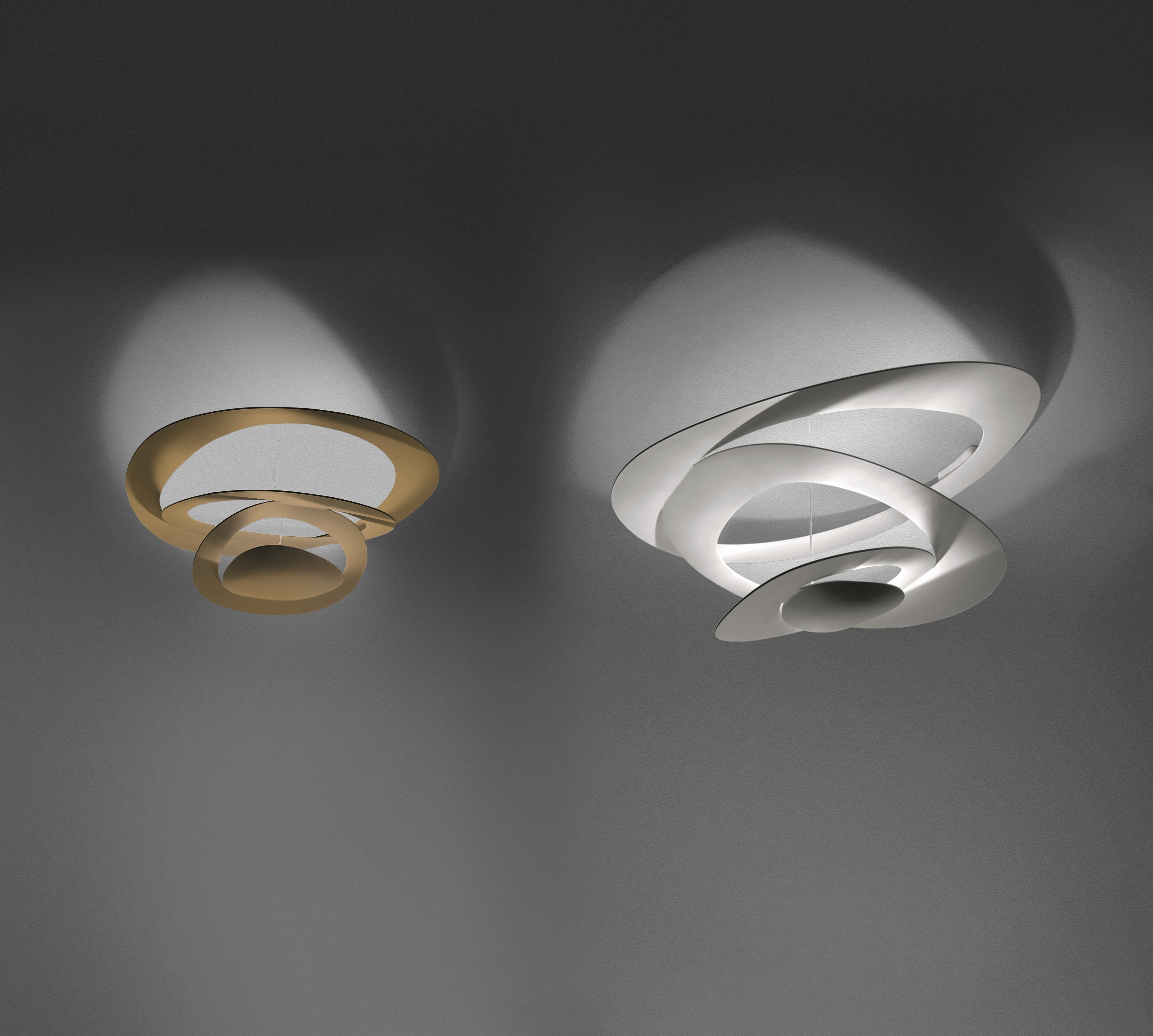 PIRCE MINI Powder coated aluminium ceiling lamp By Artemide | design ...