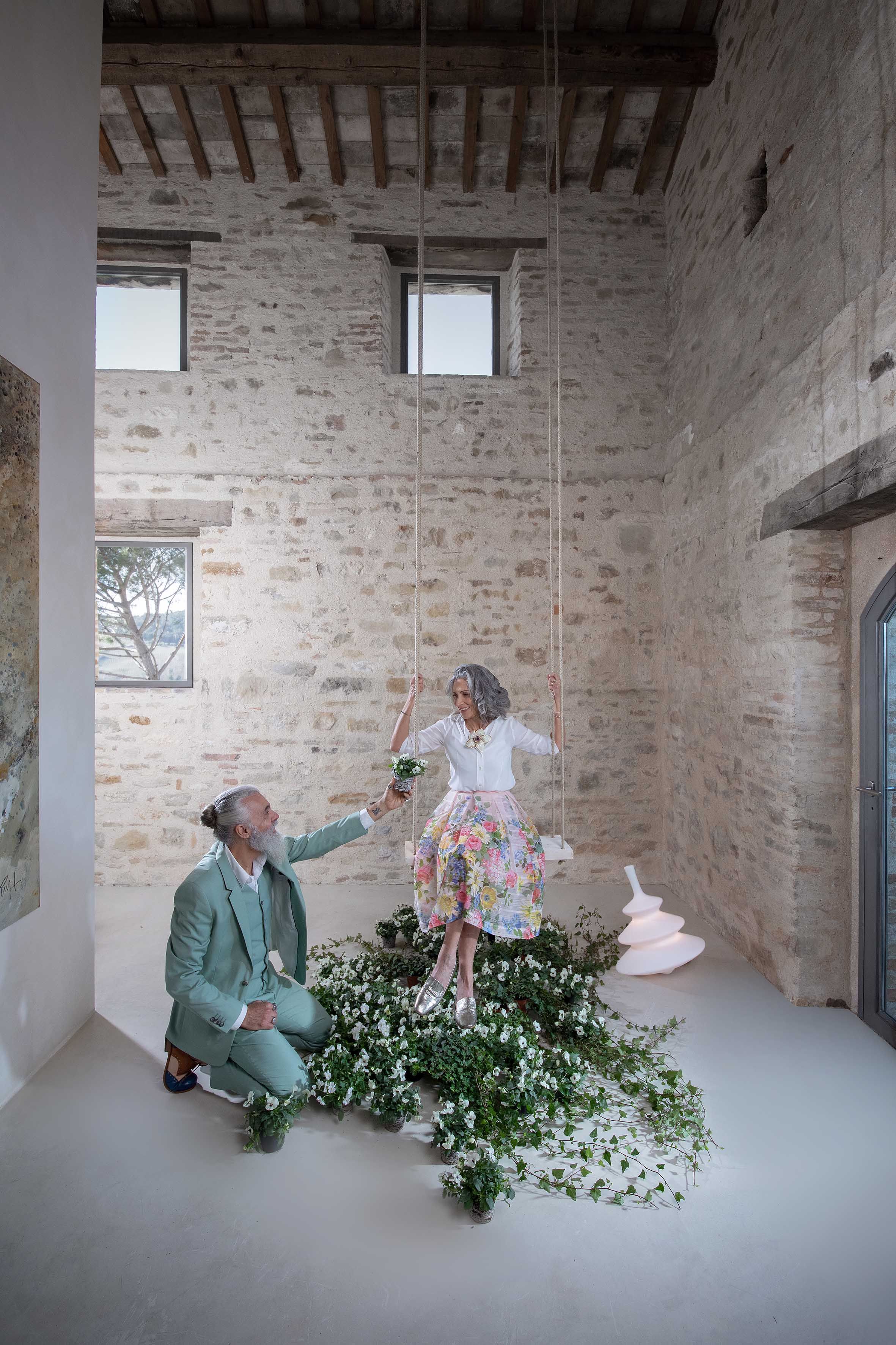 Resin floor lamp PIRLA Pirla Collection By Karman design Bizzarri ...