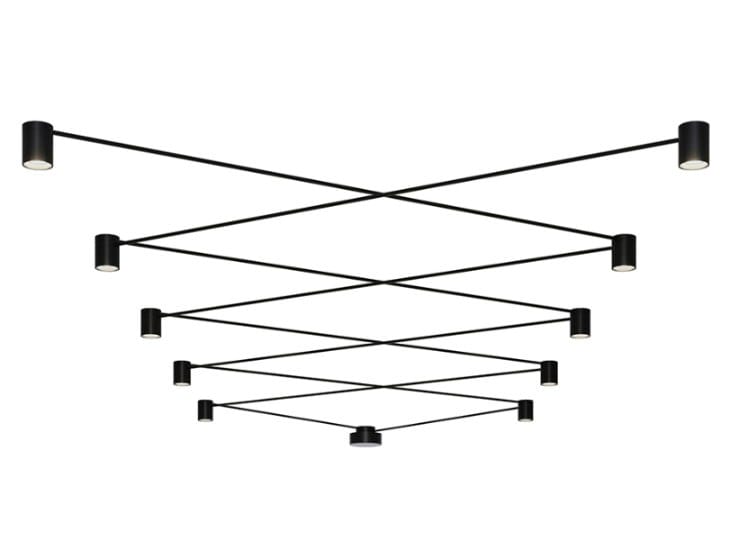 PIVOT LED modular ceiling lamp By AXOLIGHT | design Ryosuke Fukusada