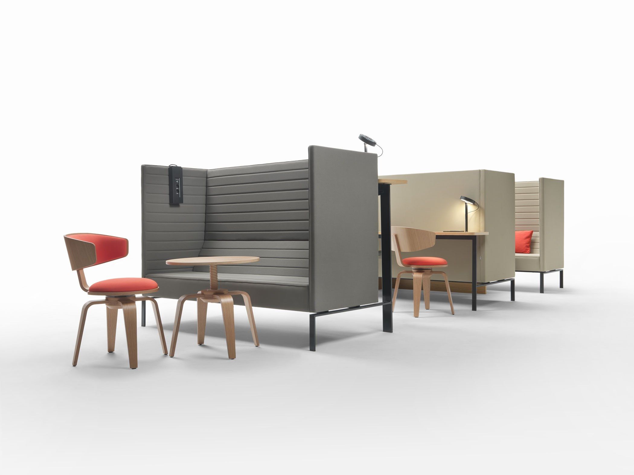 PIVOT Swivel wooden chair By Marelli | design Jérôme Gauthier