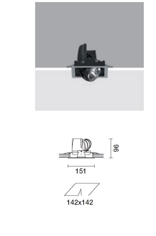 PIXEL PRO | Square spotlight Pixel Pro Collection By iGuzzini design ...