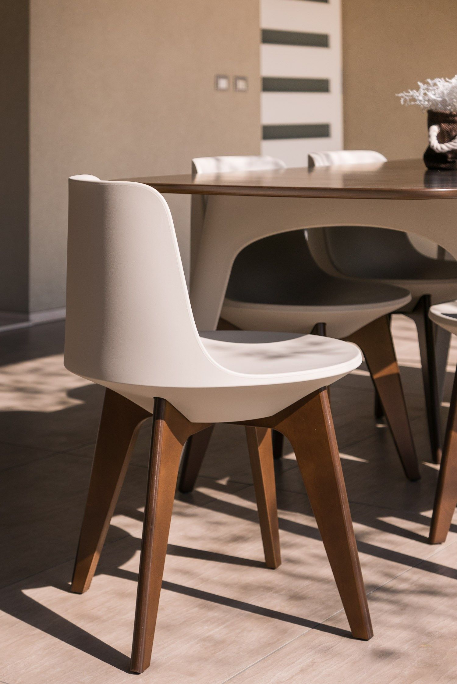 Polyethylene chair PLANET CHAIR By Plust design Cédric Ragot