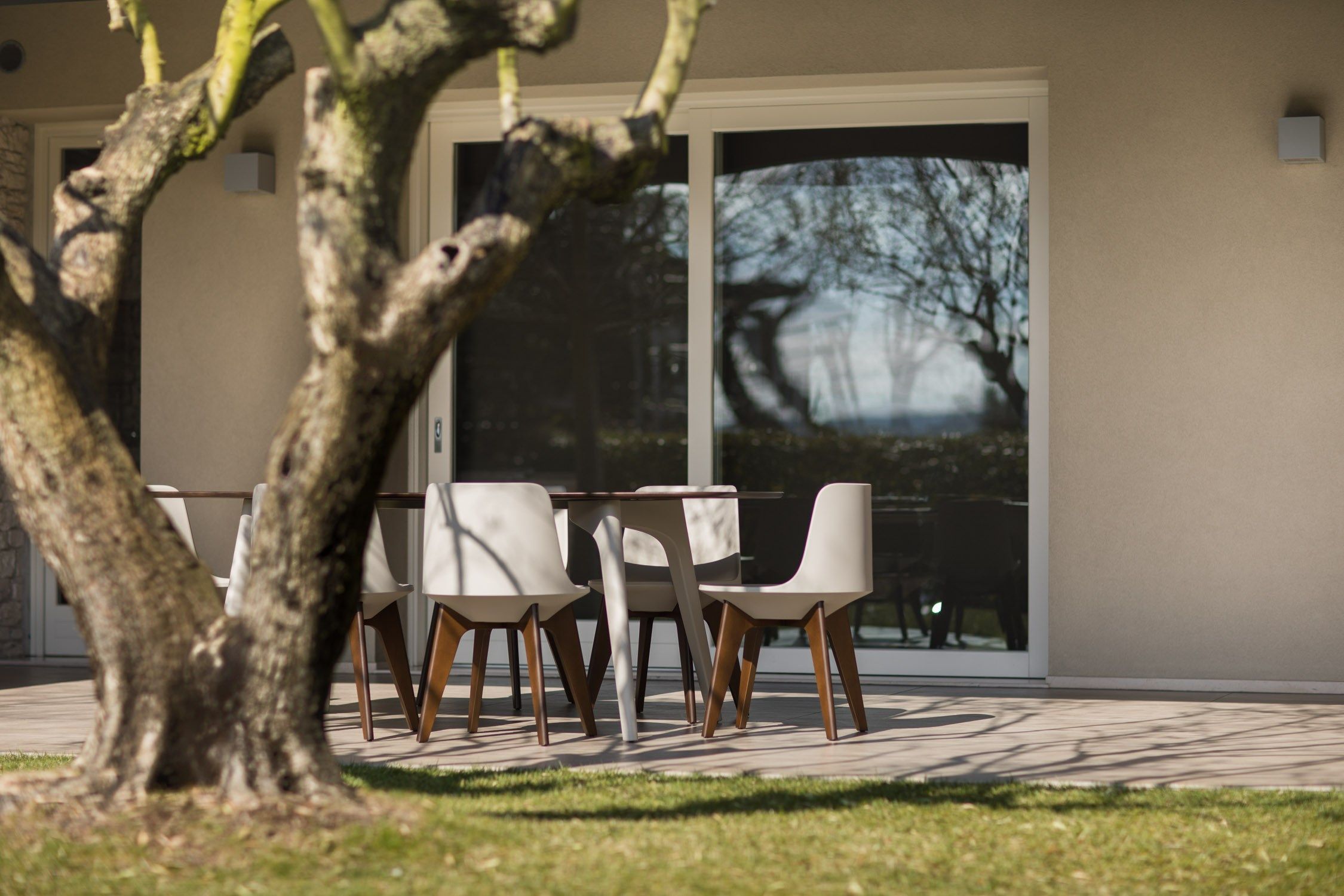 Polyethylene chair PLANET CHAIR By Plust design Cédric Ragot