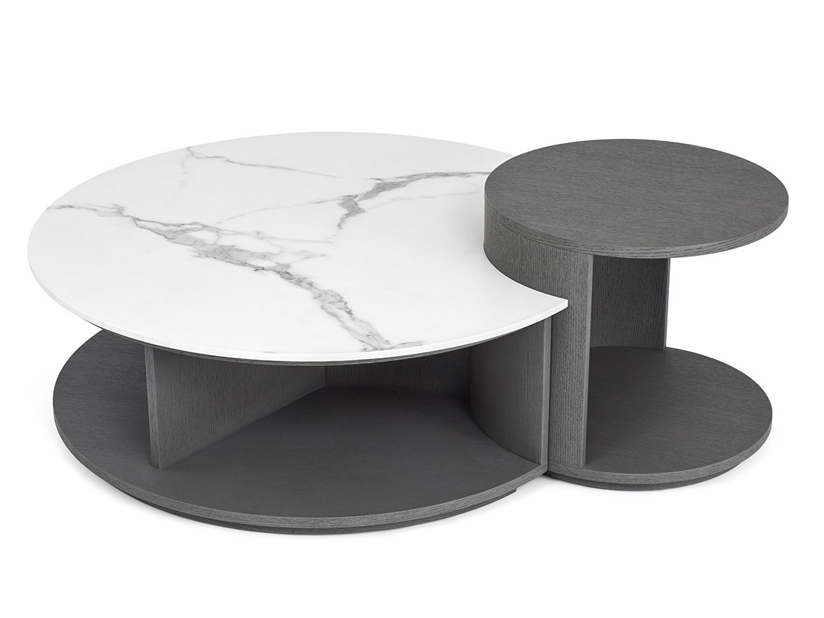 PLANET Wooden central coffee table By HC28 maison | design Ximi Li