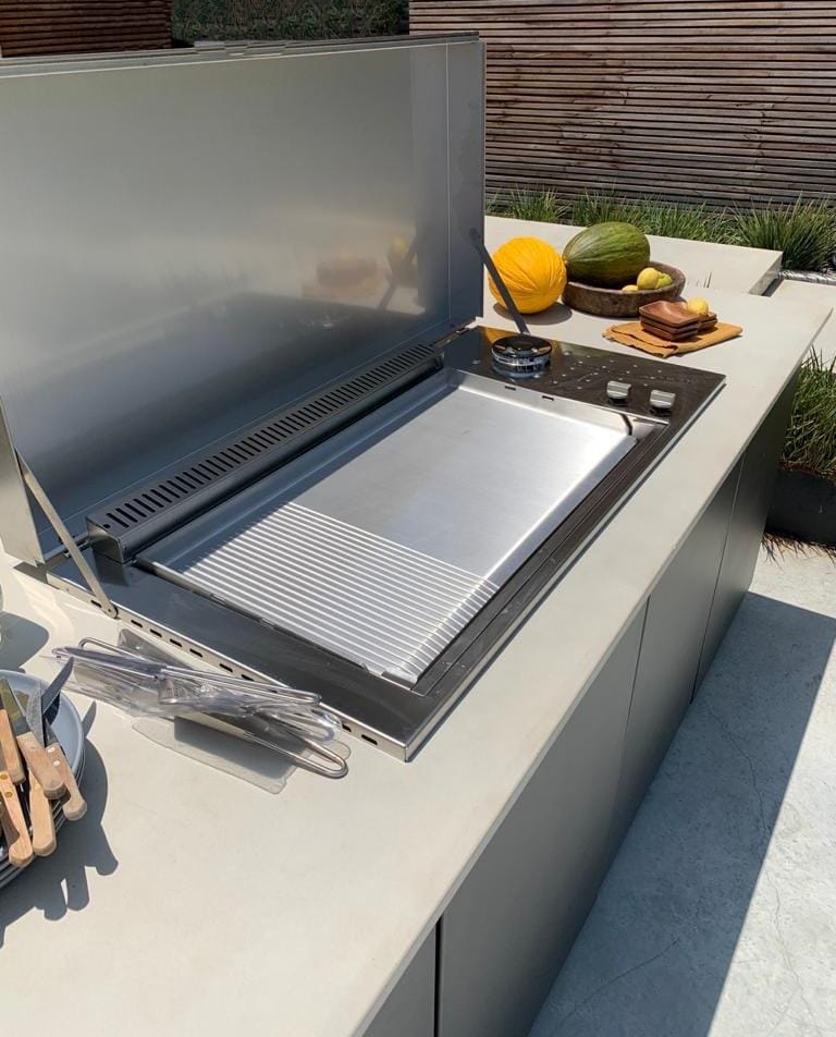OASI BUILT-IN Gas stainless steel outdoor kitchen with Barbecue By PLA ...