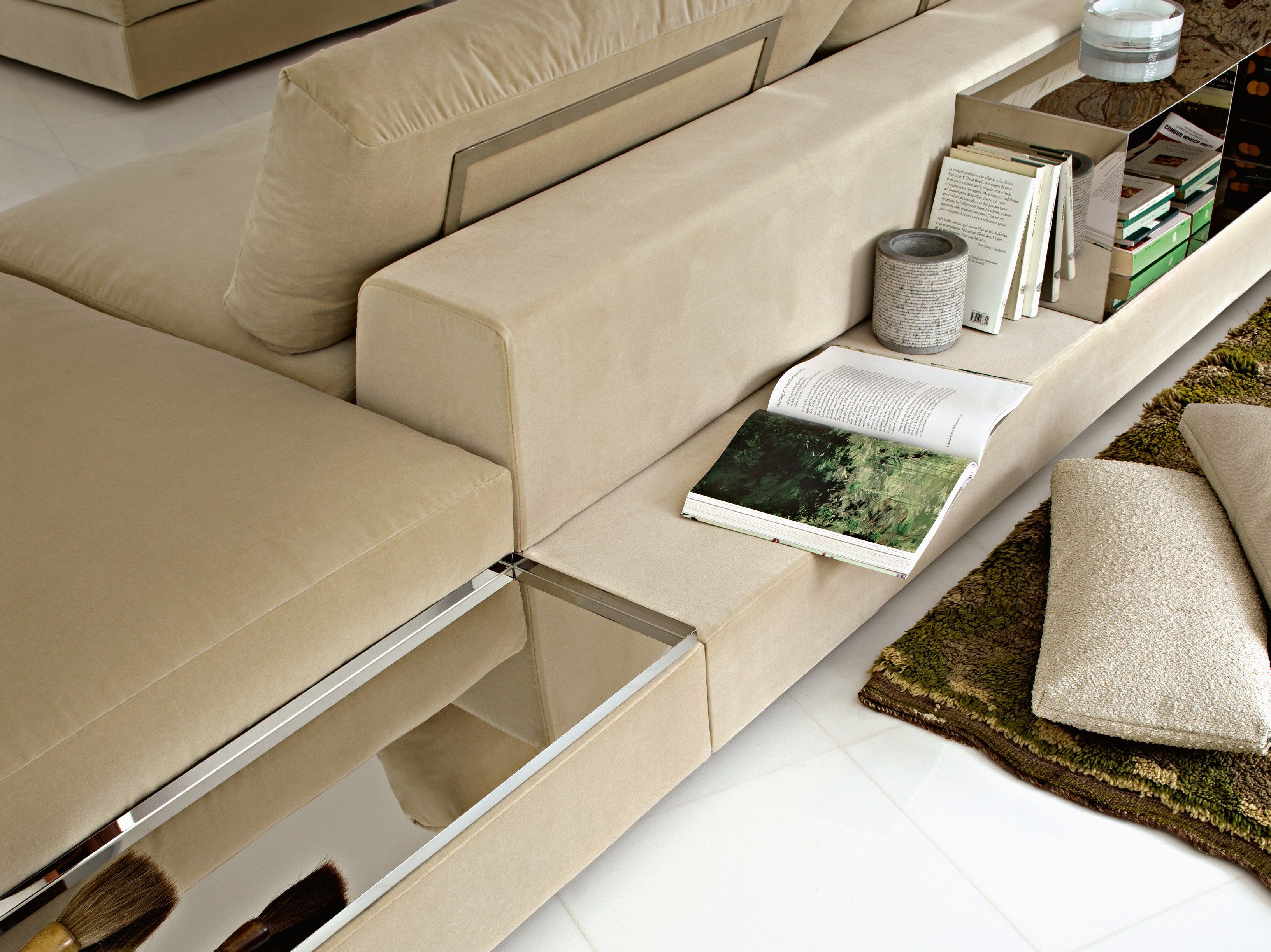 Sectional sofa PLAT By Arketipo design Studio Memo