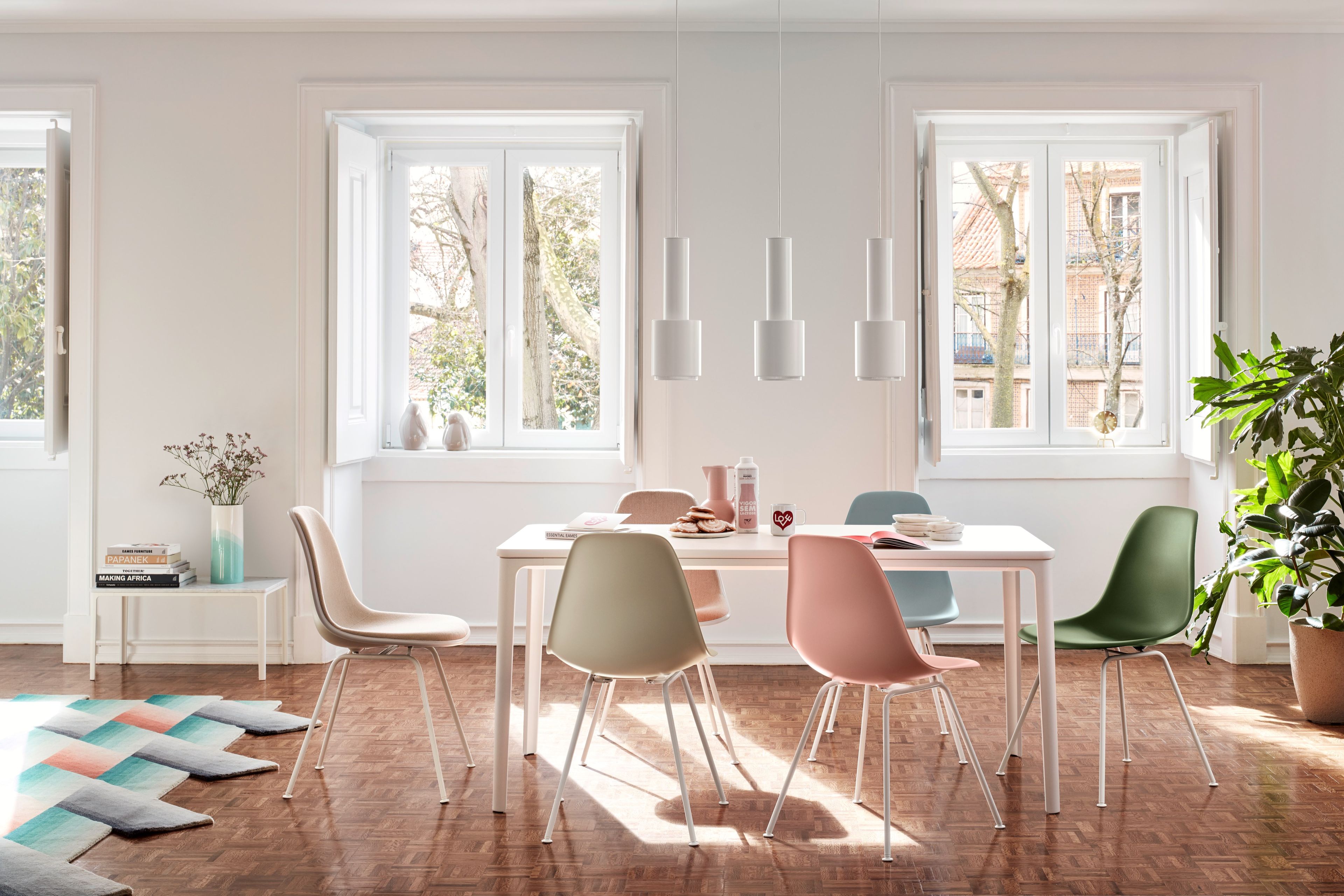 PLATE Rectangular dining table By Vitra | design Jasper Morrison