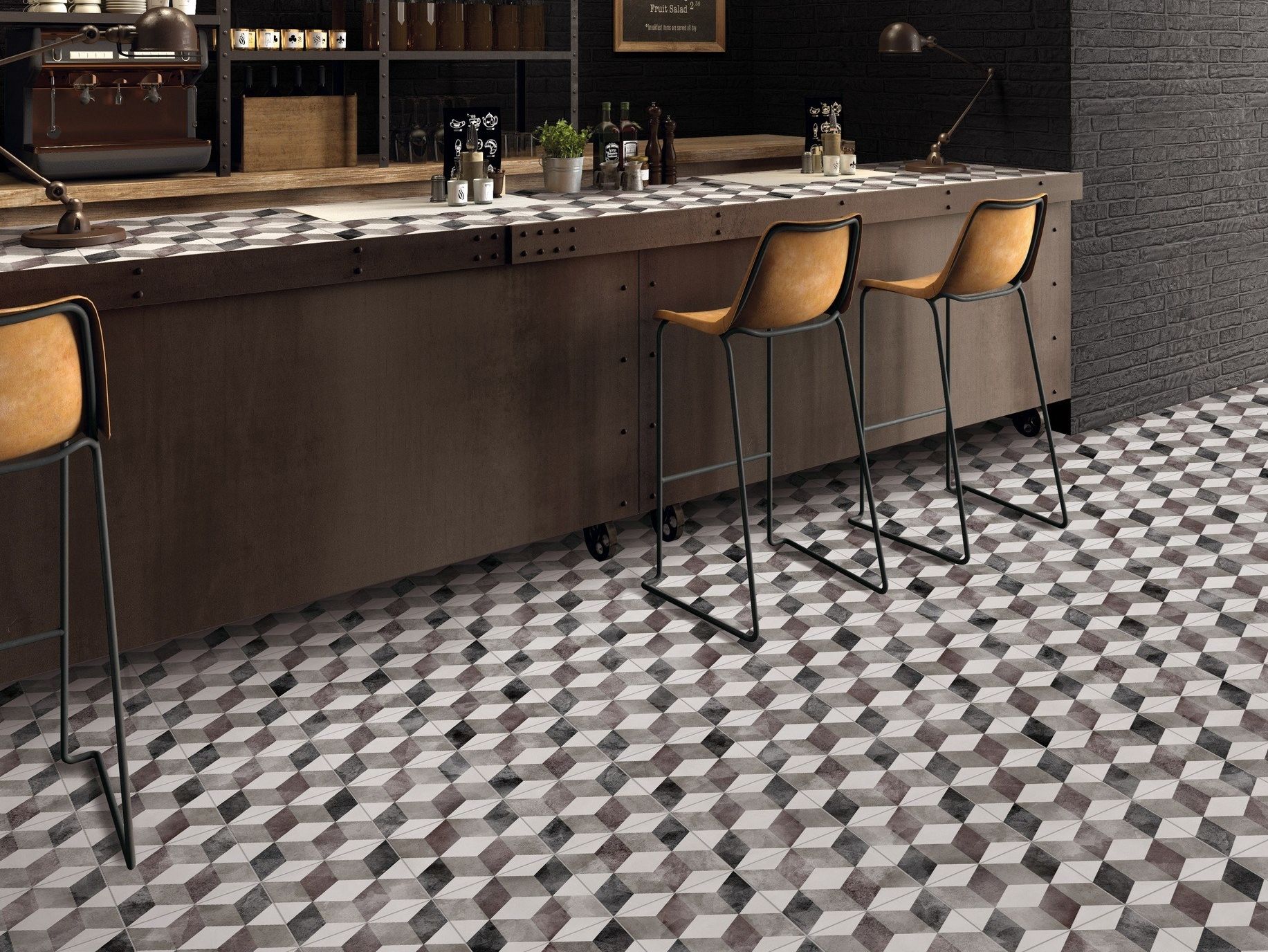 Porcelain stoneware wall/floor tiles PLAY By ABK
