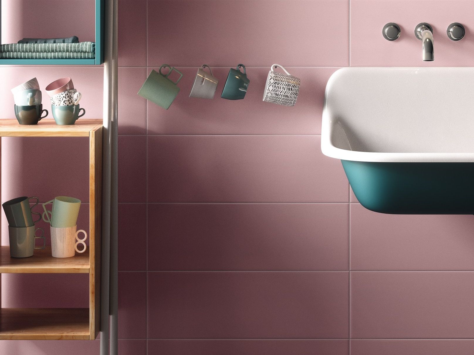 PLAY Double-fired ceramic wall tiles By Imola