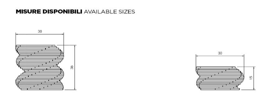 PLECTRUM | Solid Surface vase Plectrum Collection By Boffetto design ...