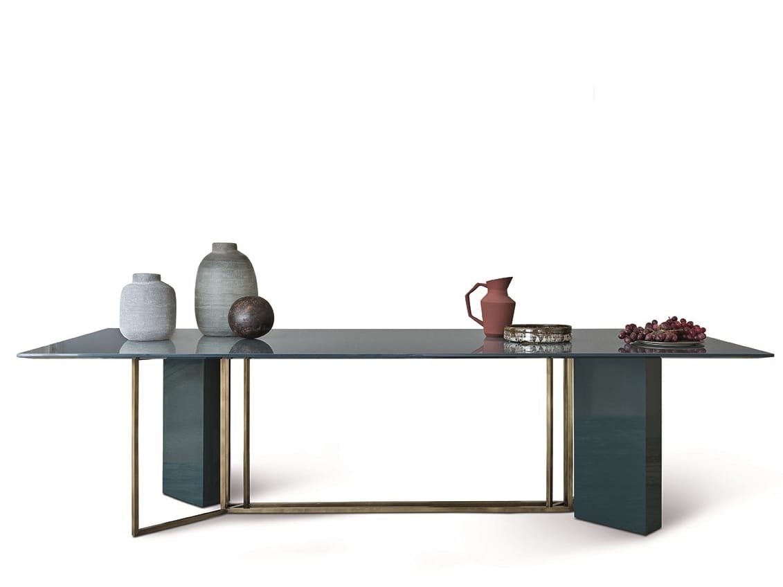 PLINTO | Wood veneer table By Meridiani design Andrea Parisio