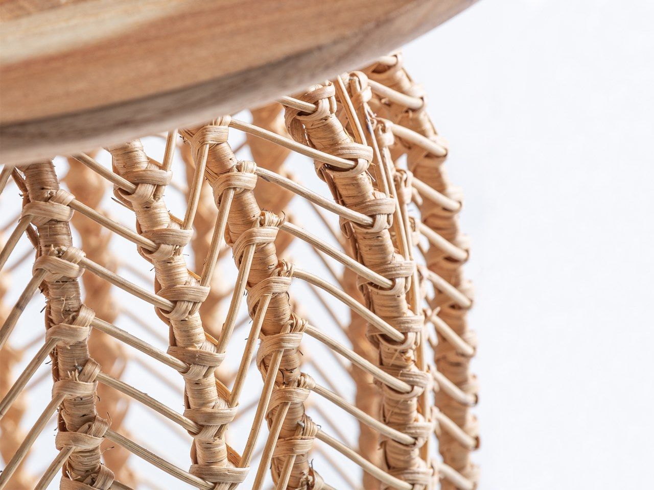 PLISSÉ RATTAN | High side table By Vical Home design JM FERRERO