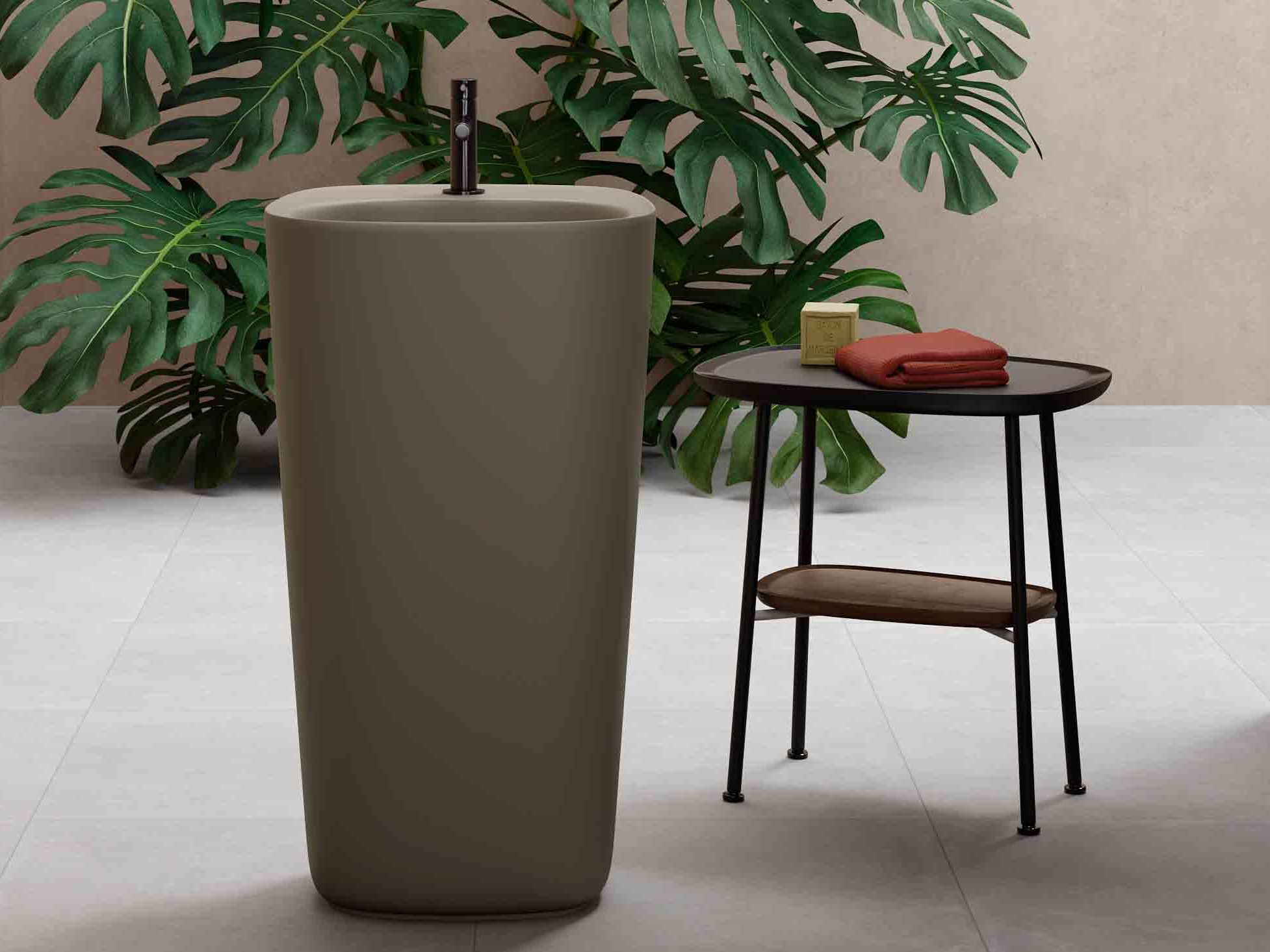 PLURAL Freestanding ceramic washbasin By VitrA Bathrooms | design Terri ...