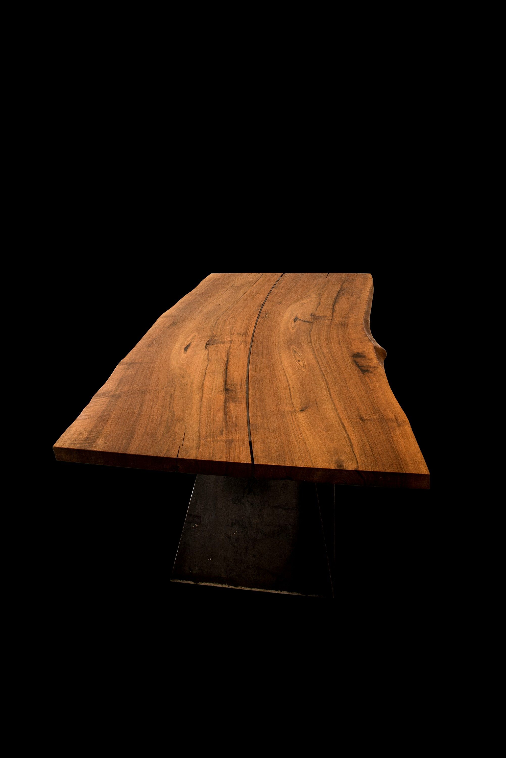 Solid wood table PLURIMA By Tabula