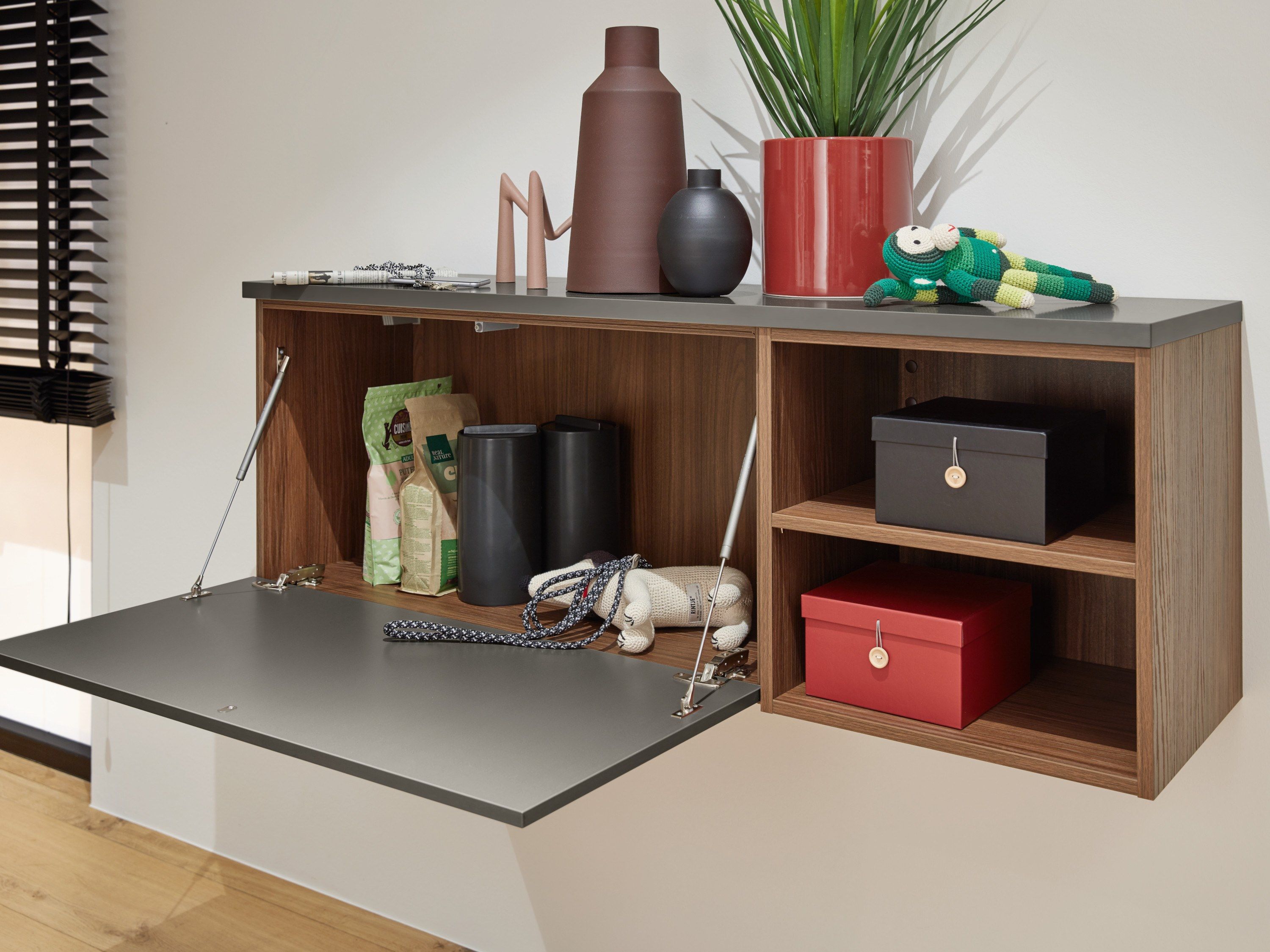 PLUS GRAPHIT Laundry room cabinet By Nolte Küchen