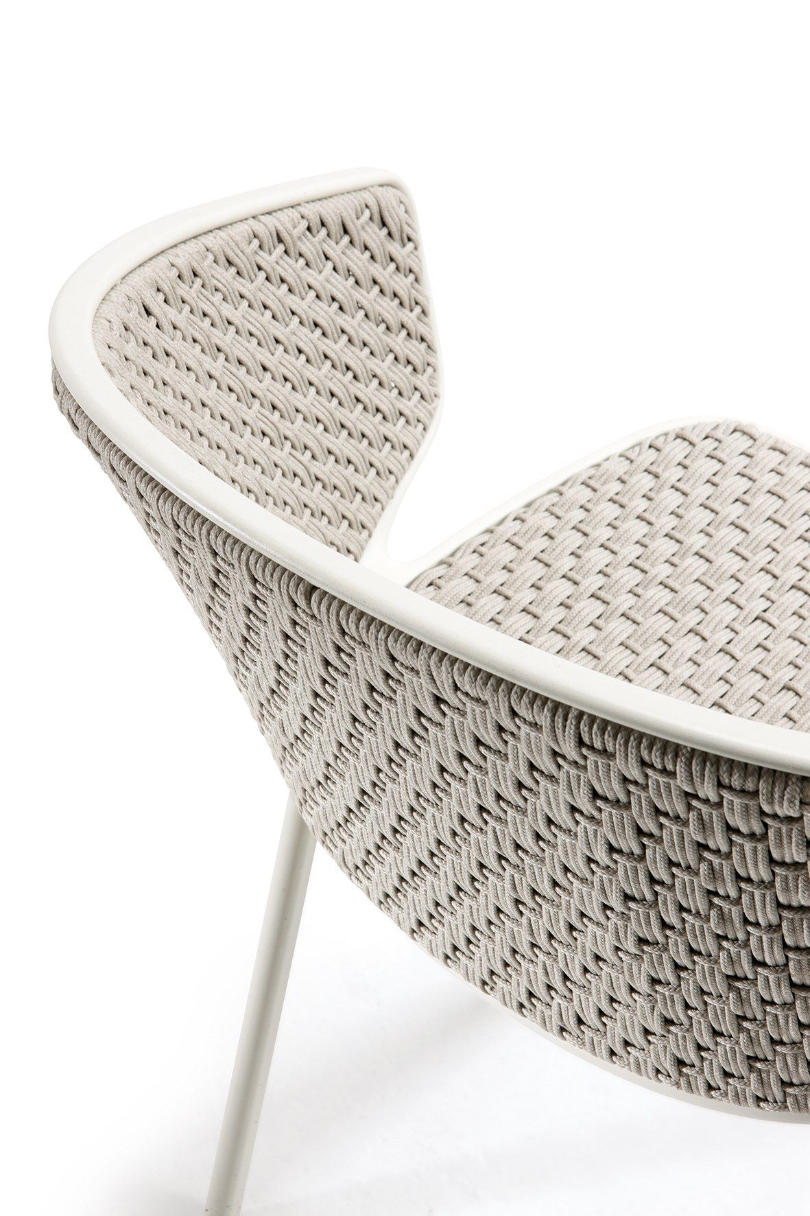 PLUVIA ROPE Garden chair By Ethimo | design Luca Nichetto