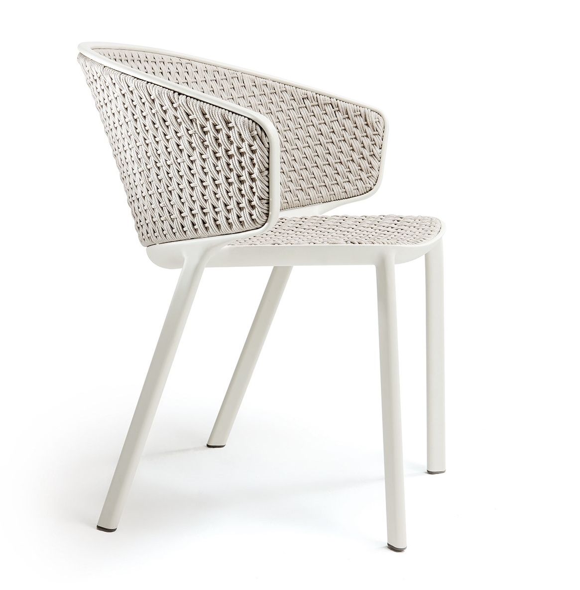 PLUVIA ROPE Garden chair By Ethimo | design Luca Nichetto