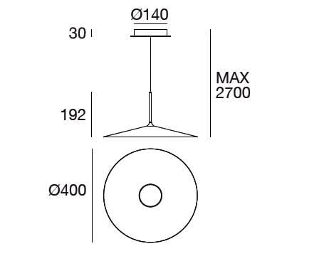 POE_PLUS Pendant lamp By Linea Light Group