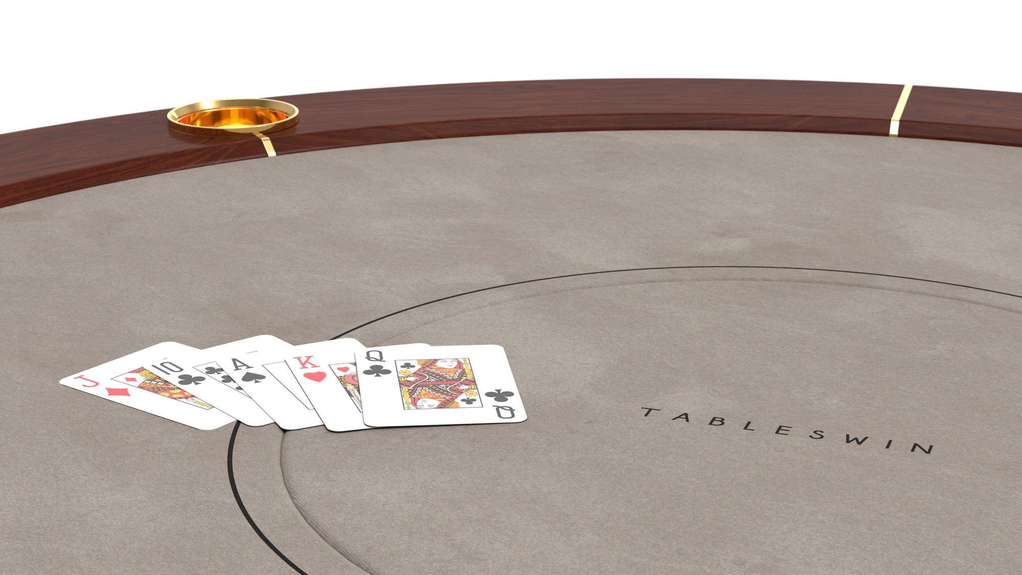 POKER ANTE Wooden poker table By Tableswin | design Marc Sadler
