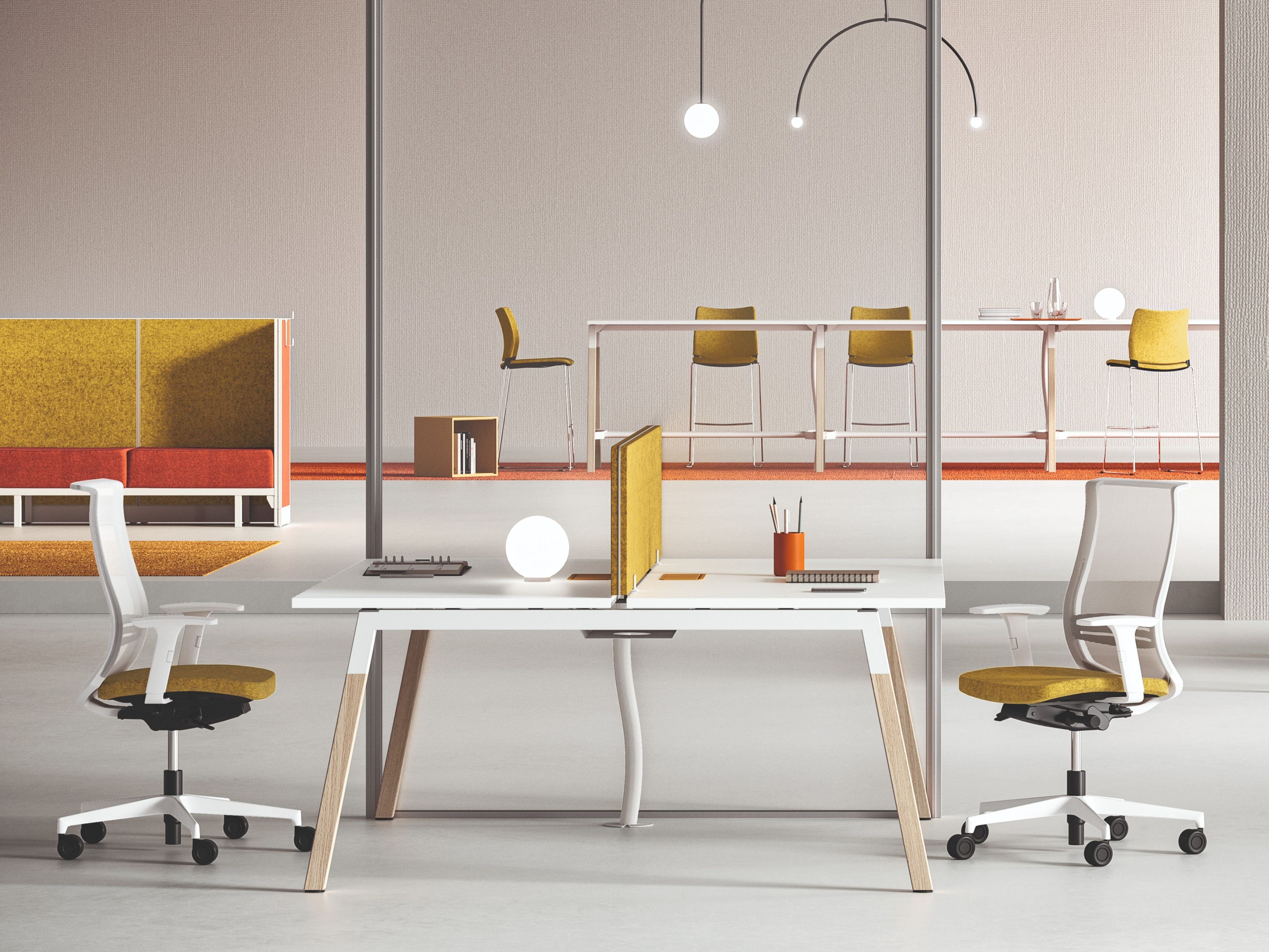 POLARE | Office desk Polare Collection By Bralco design Gianantonio ...