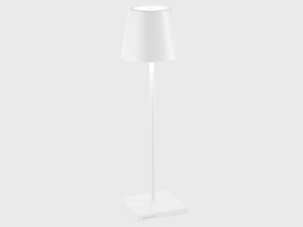 POLDINA PRO LED aluminium table lamp cordless By Zafferano