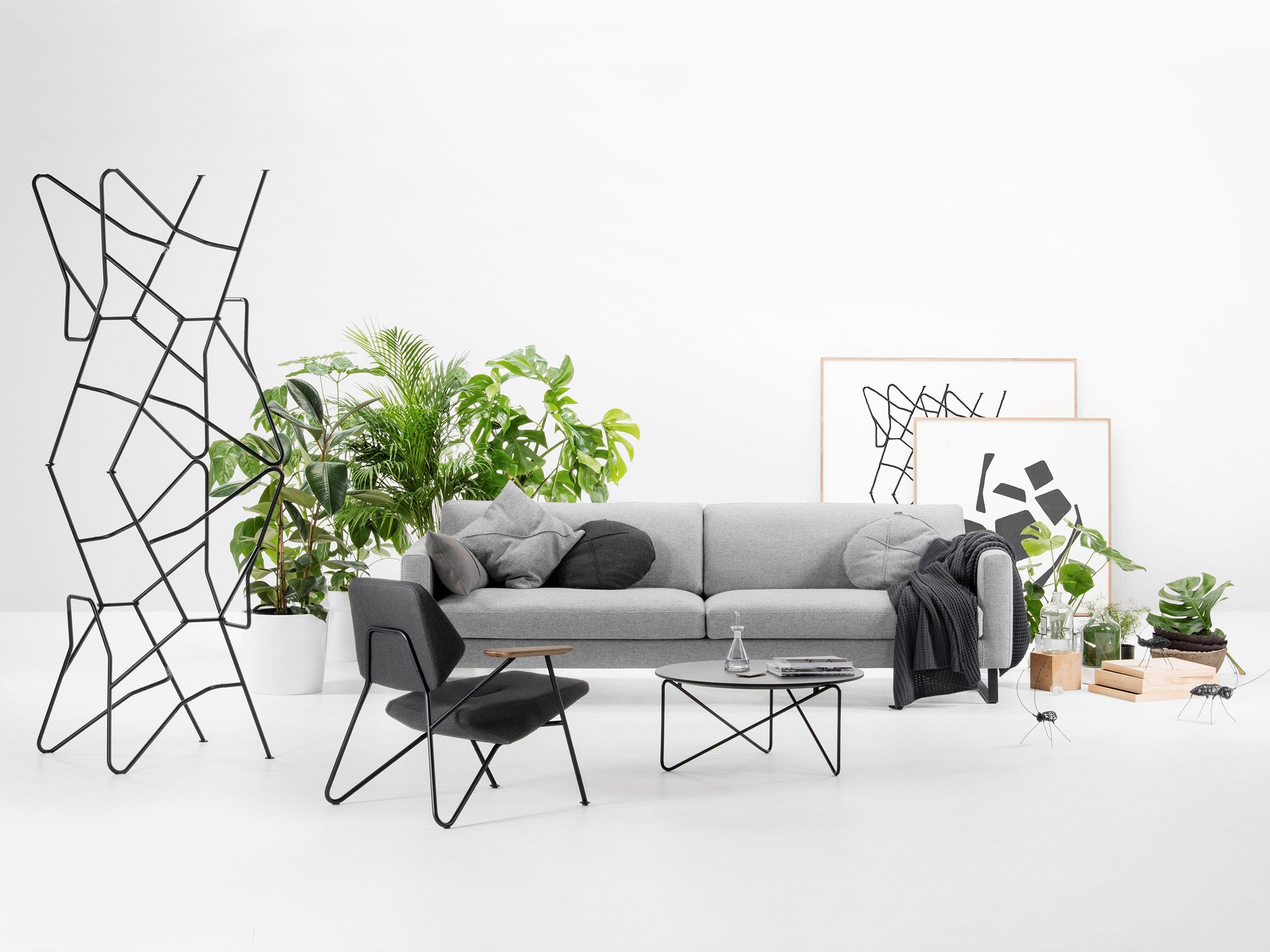 POLYGON | Easy chair Easy chair with armrests By Prostoria