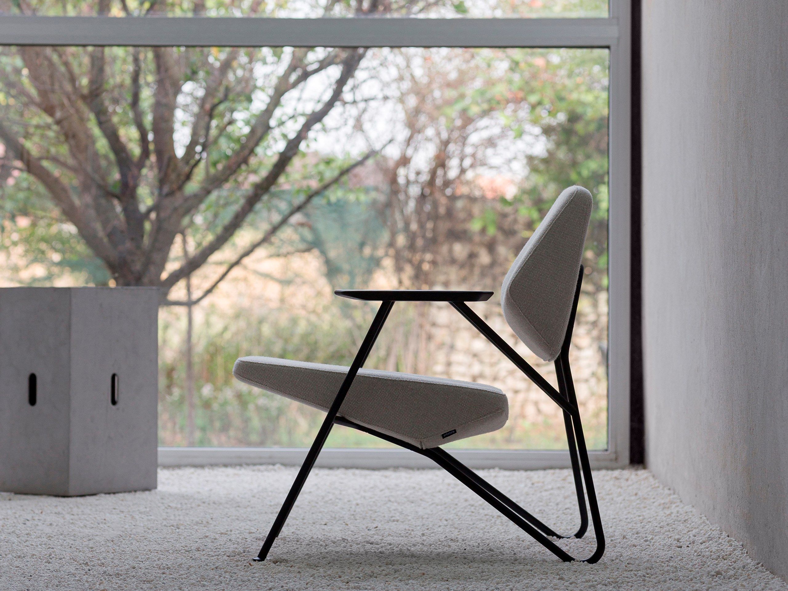 POLYGON | Easy chair Easy chair with armrests By Prostoria