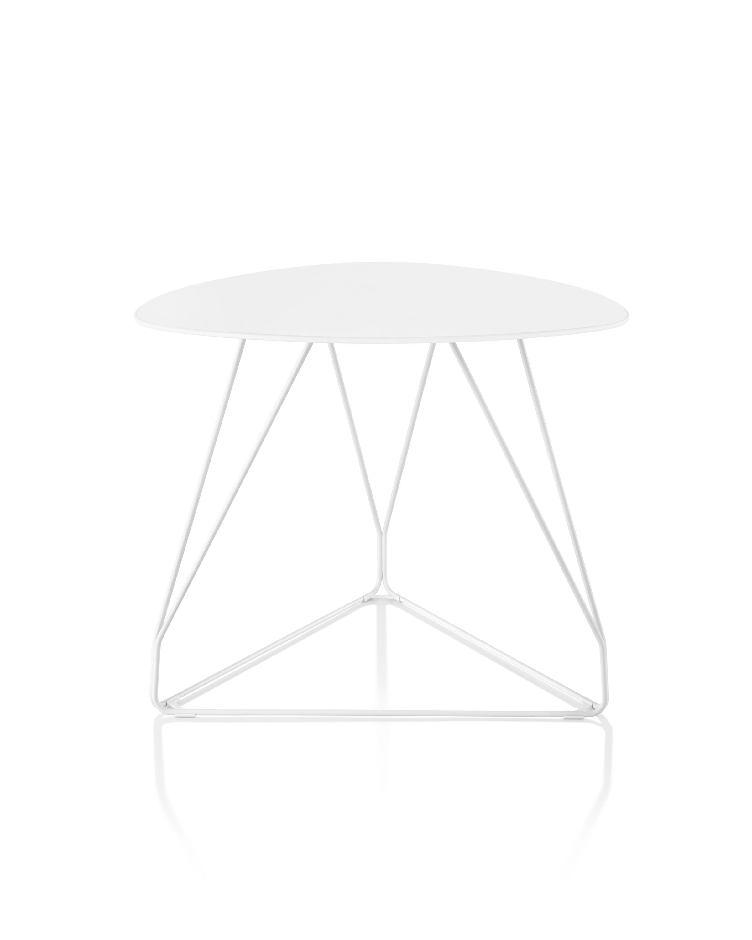 POLYGON WIRE Triangular metal coffee table By Herman Miller | design ...