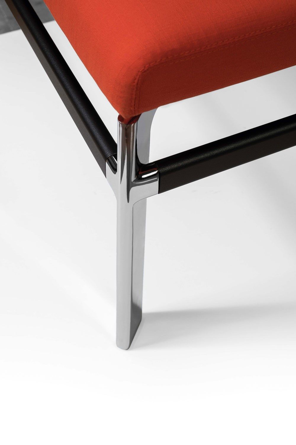 PONTE Fabric bench seating with back By Luxy | design Mario Ruiz