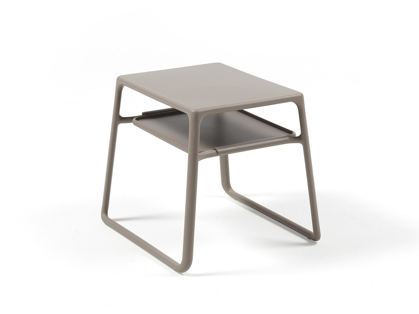 Polypropylene stool / coffee table POP By Nardi design Raffaello Galiotto