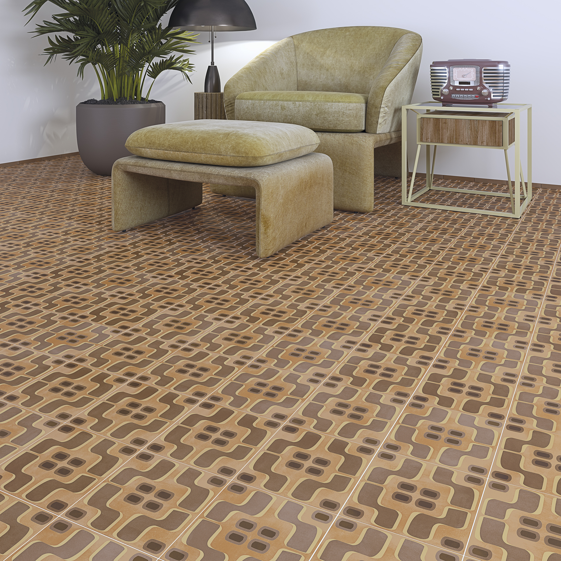 POP TILE Porcelain stoneware wall/floor tiles with encaustic effect By ...