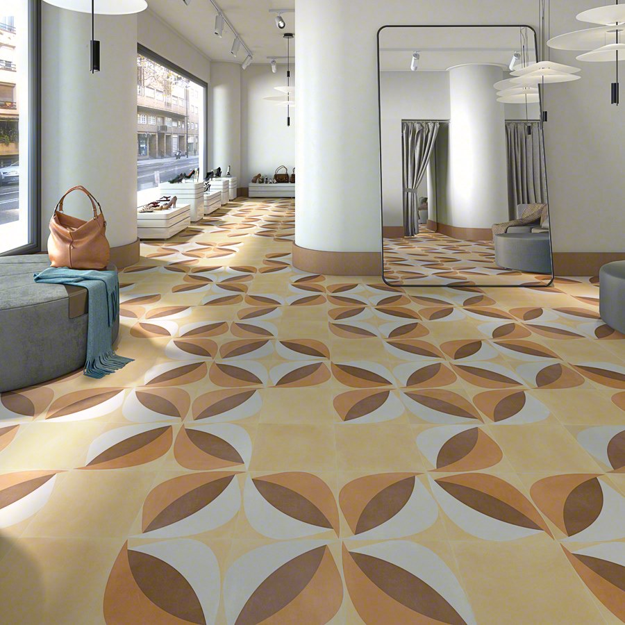 POP TILE Porcelain stoneware wall/floor tiles with encaustic effect By ...