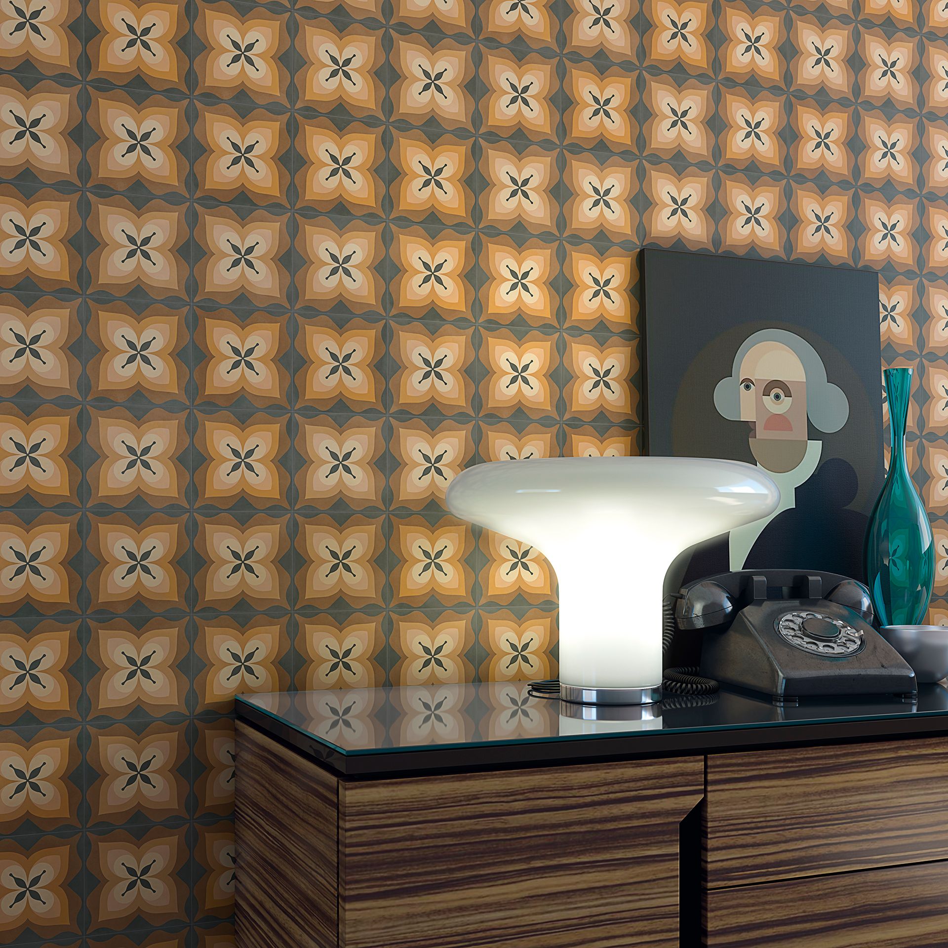 POP TILE Porcelain stoneware wall/floor tiles with encaustic effect By ...