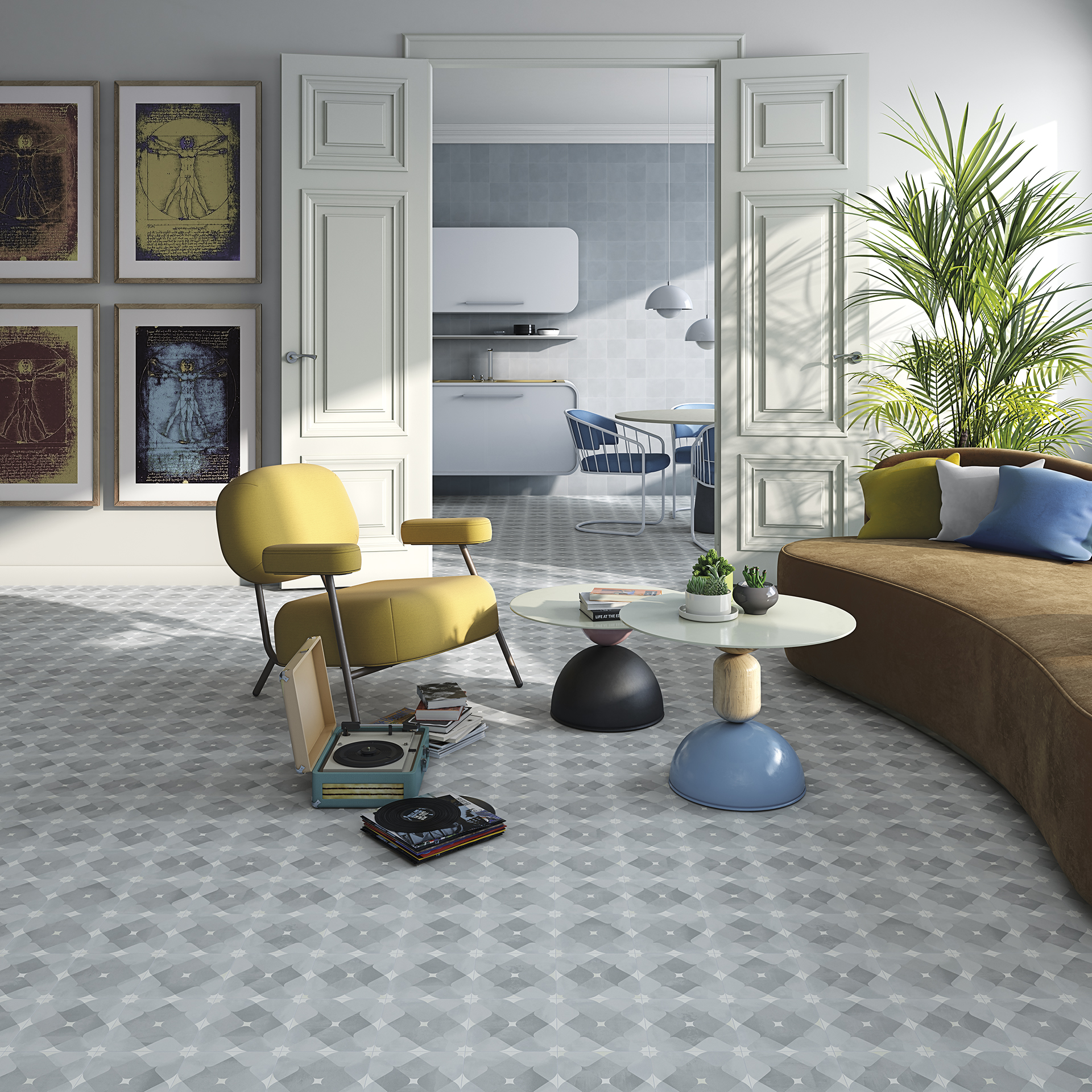 POP TILE Porcelain stoneware wall/floor tiles with encaustic effect By ...