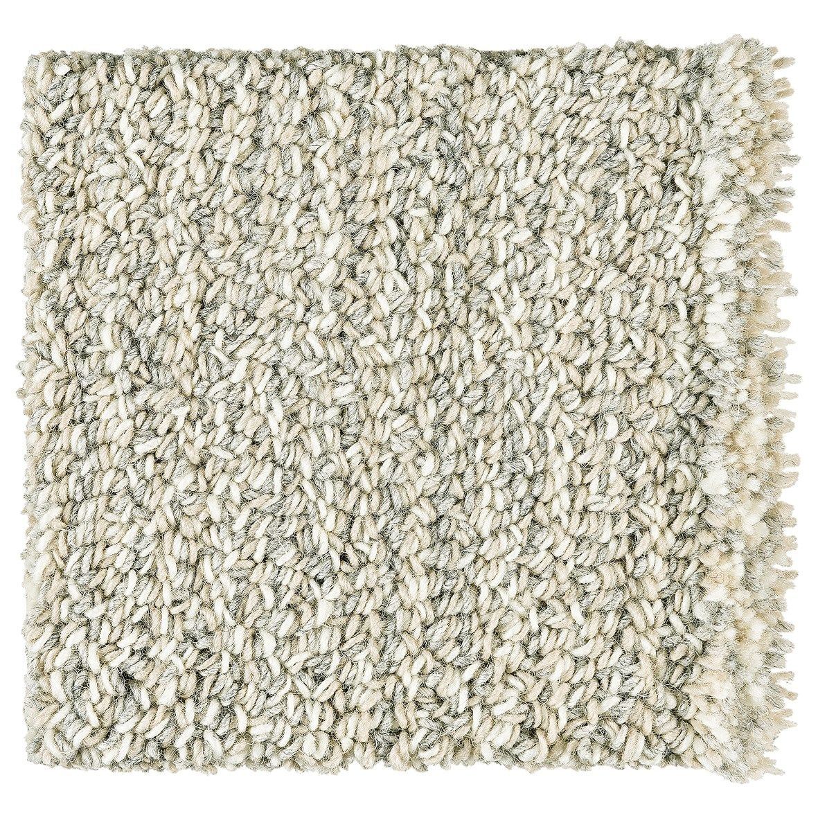 Hand tufted bouclé rug in pure wool POPPY Soul Of Nature Collection By ...