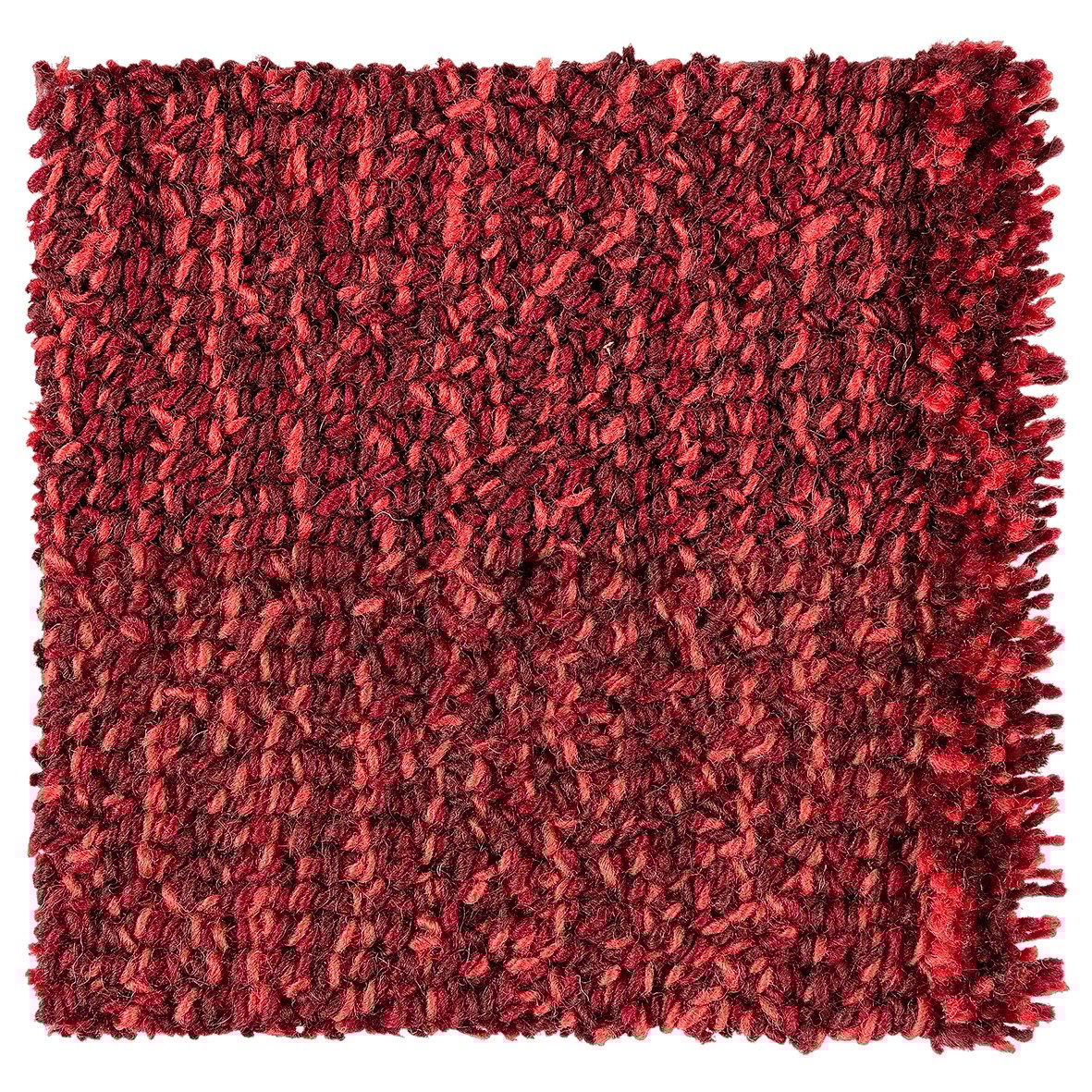 Hand tufted bouclé rug in pure wool POPPY Soul Of Nature Collection By ...