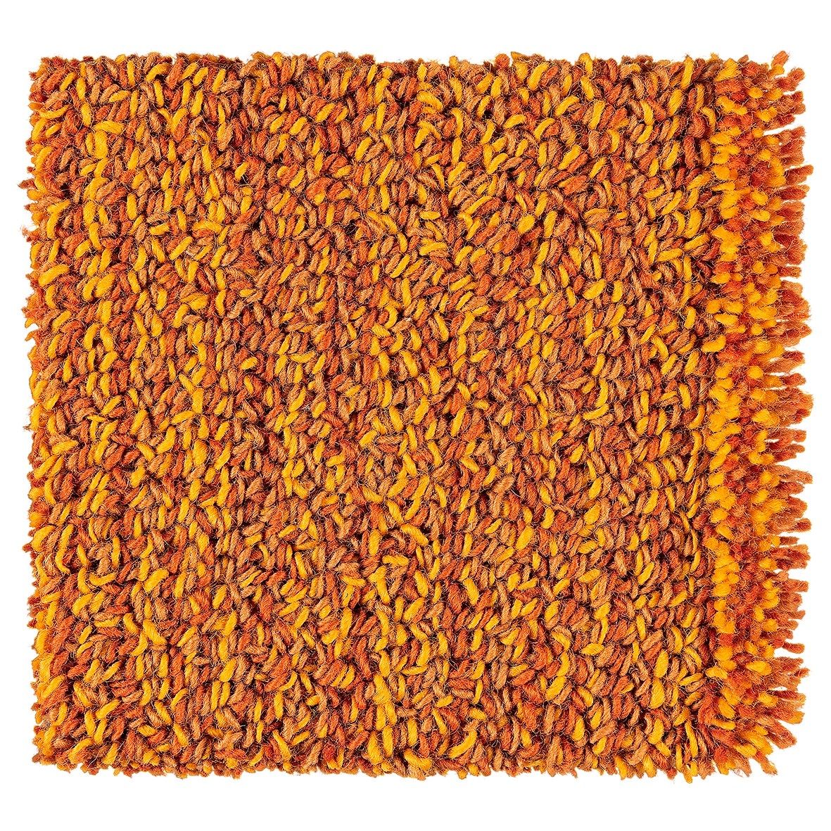 Hand tufted bouclé rug in pure wool POPPY Soul Of Nature Collection By ...