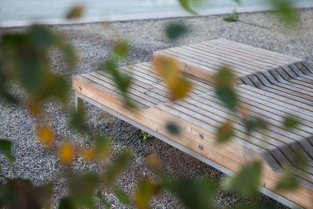 PORTO | Steel and wood Bench By VESTRE design Espen Voll, Tore ...
