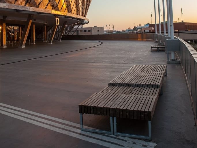 PORTO | Steel and wood Bench By VESTRE design Espen Voll, Tore ...