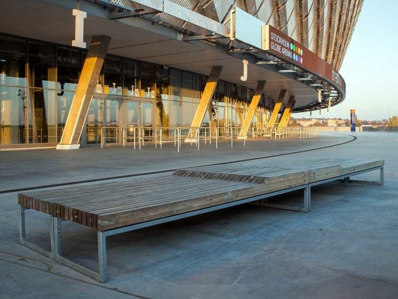 PORTO | Steel and wood Bench By VESTRE design Espen Voll, Tore ...