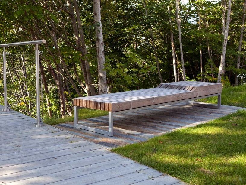 PORTO | Steel and wood Bench By VESTRE design Espen Voll, Tore ...