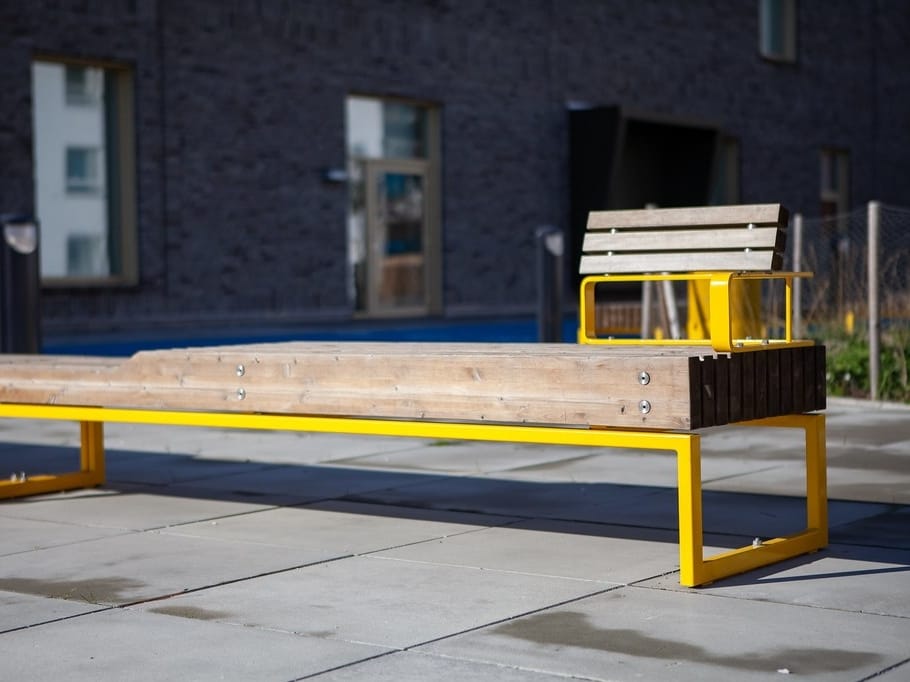 PORTO | Steel and wood Bench By VESTRE design Espen Voll, Tore ...