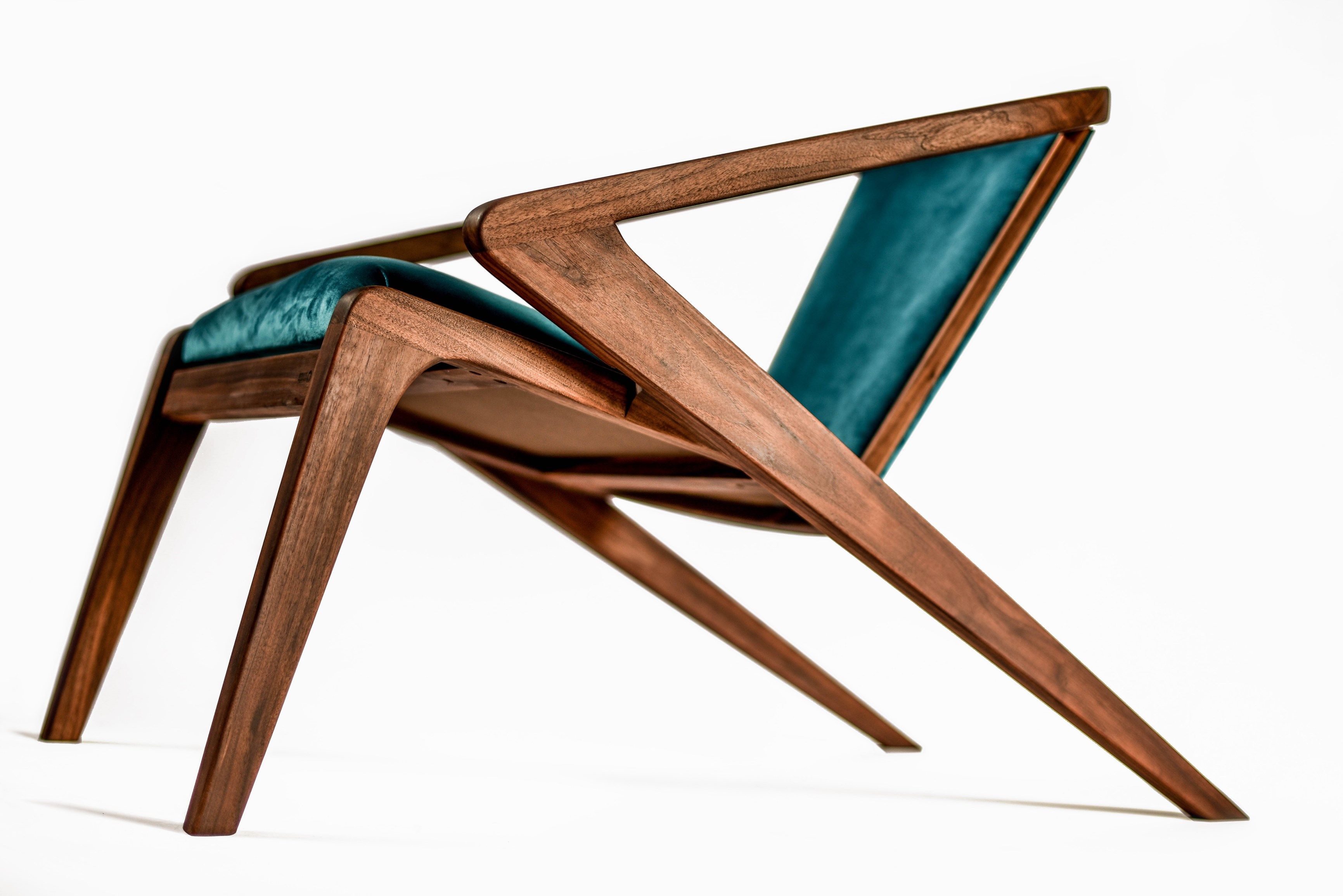 Solid wood lounge chair with armrests PORTUGUESE ROOTS LOUNGE CHAIR By ...