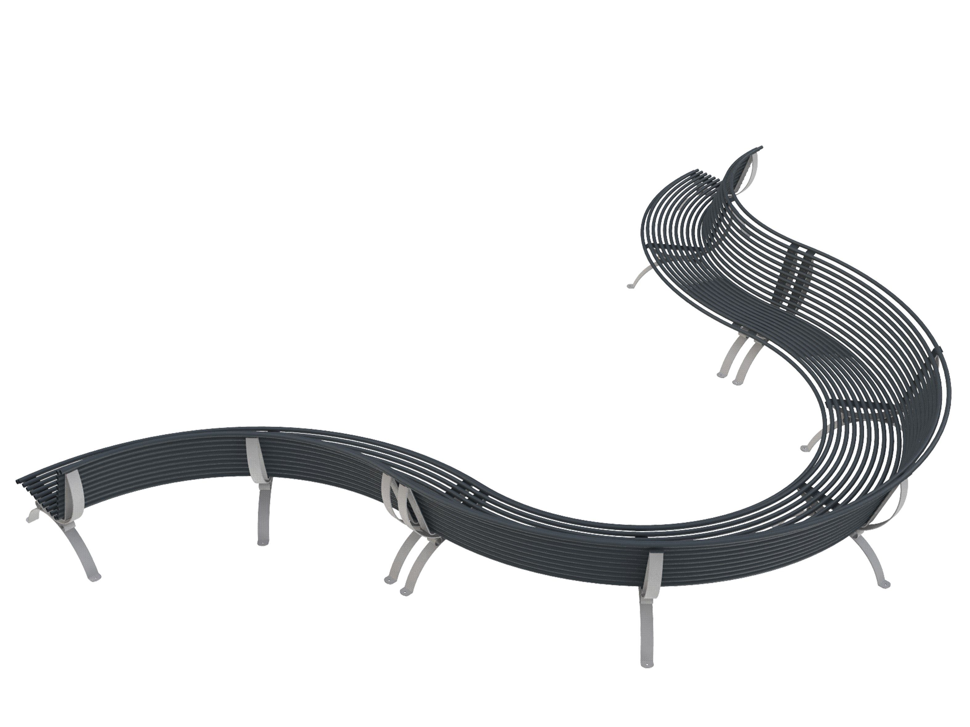 POSITANO | Curved Bench By Lazzari